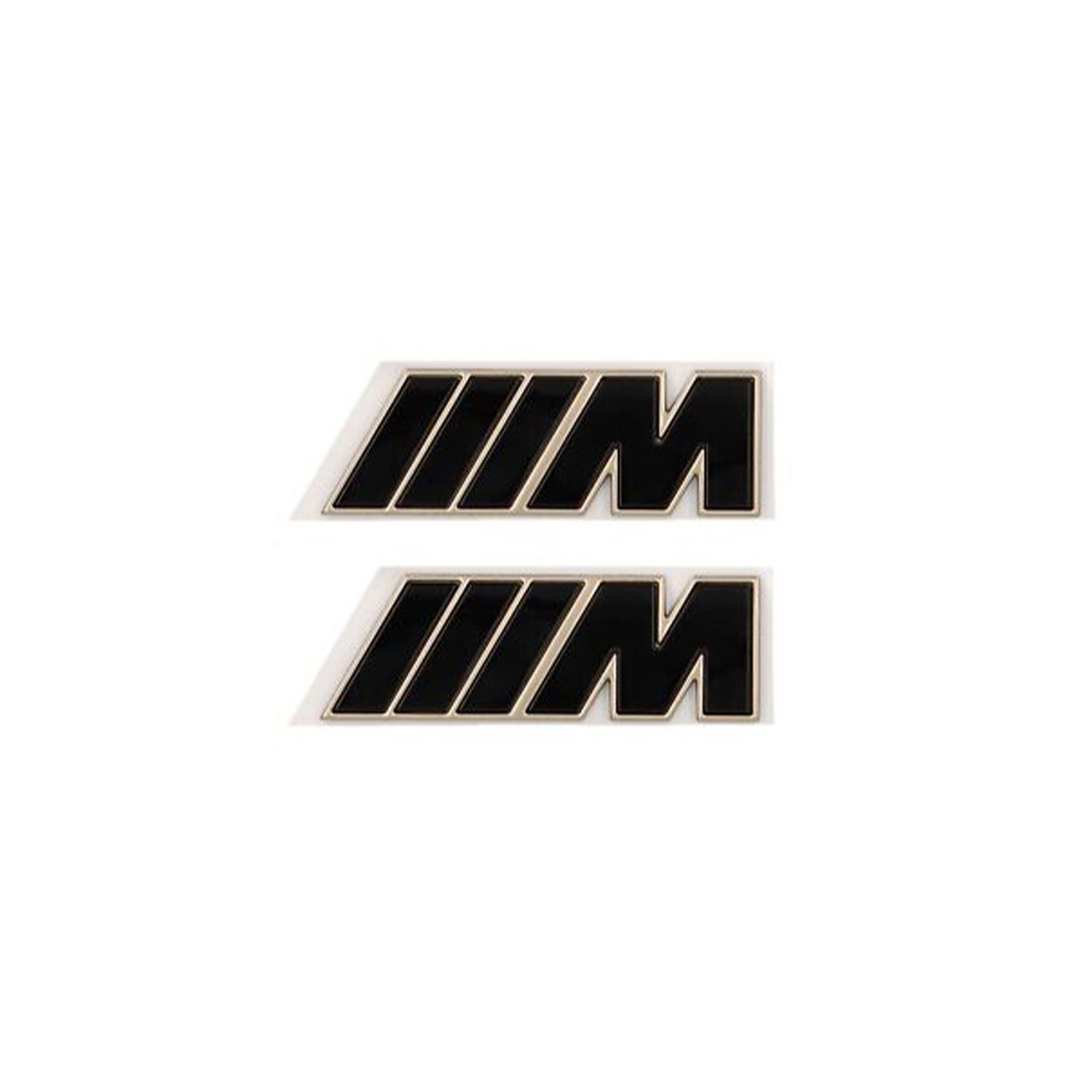 Genuine BMW G Series Side Fender M Badges In Gloss Black & Gold – RCW ...