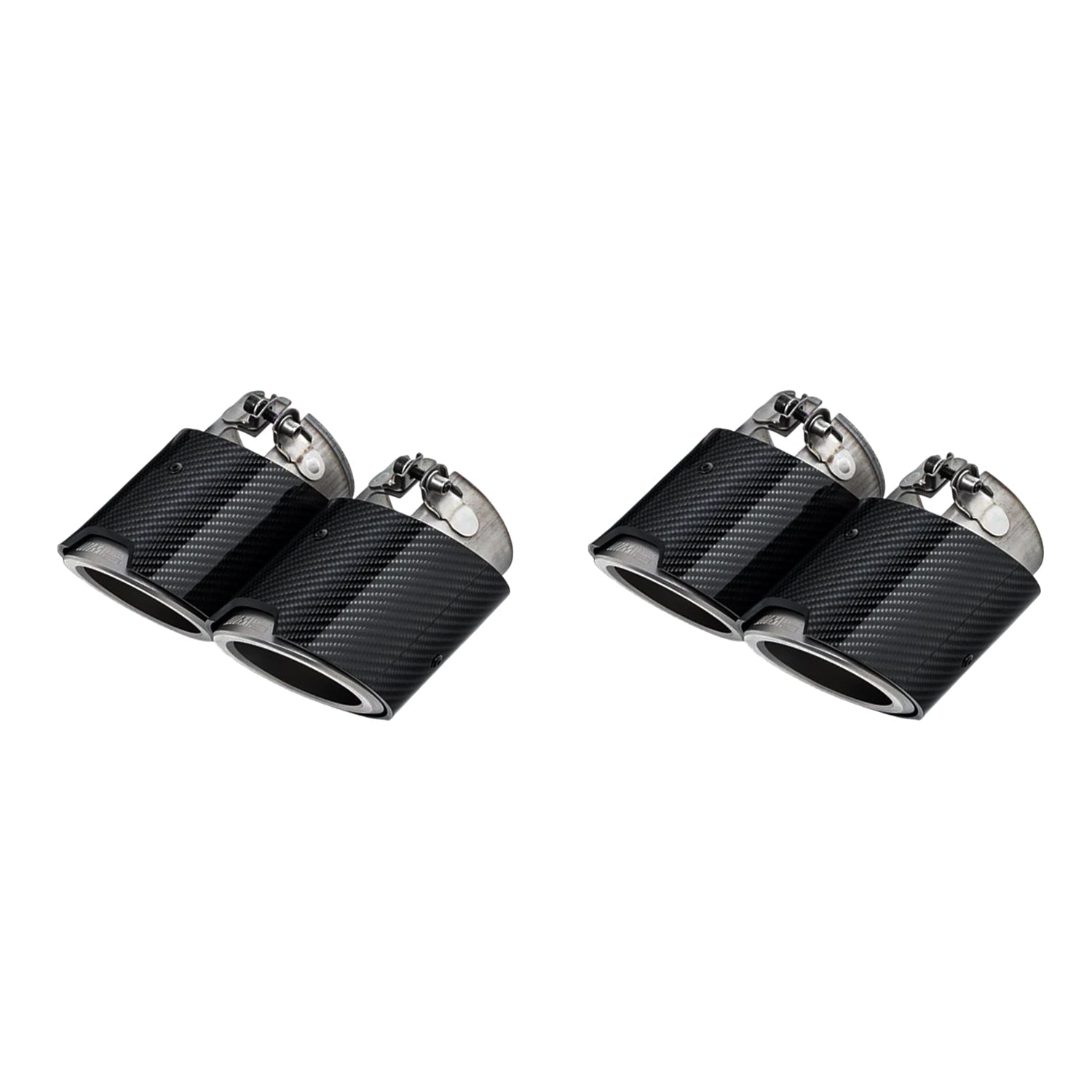 Genuine BMW G90 & G99 M5 M Performance Exhaust Tip Set In Carbon Fibre ...