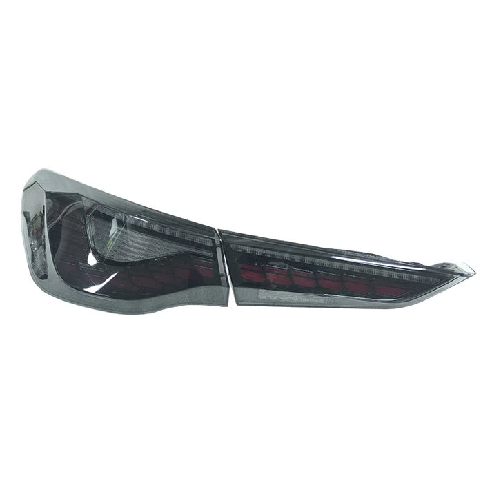 GTS Style Smoked OLED Tail Lights for G82 / G83 / G22 / G23 / G26 BMW ...