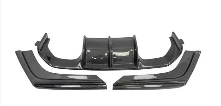 Vorsteiner Style 3 Piece Carbon Fiber Rear Diffuser for F80 / F82 BMW ...