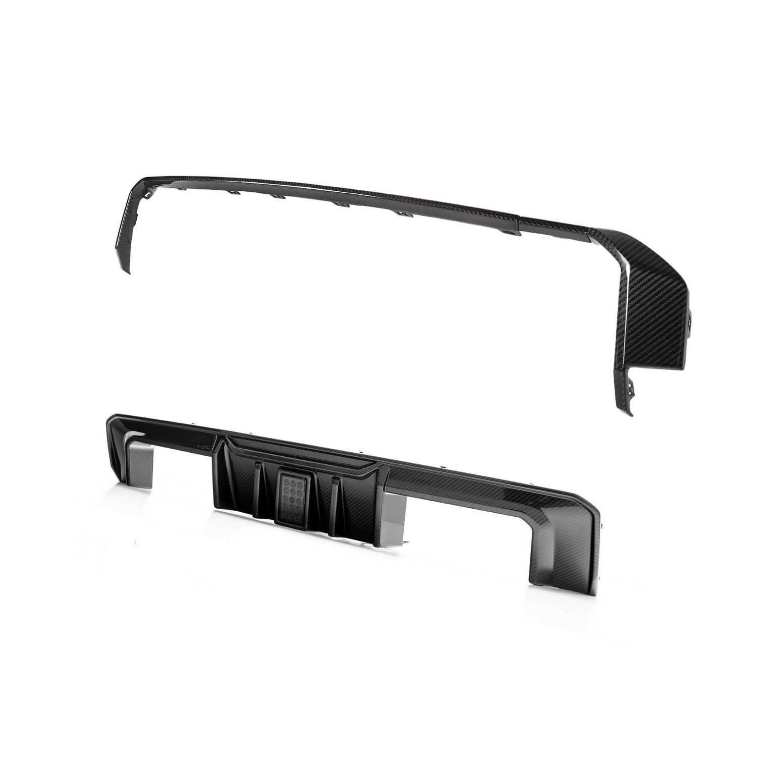 MHC+ BMW G80 M3 & G82 M4 Carbon Fibre Aggressive Rear Diffuser Kit ...