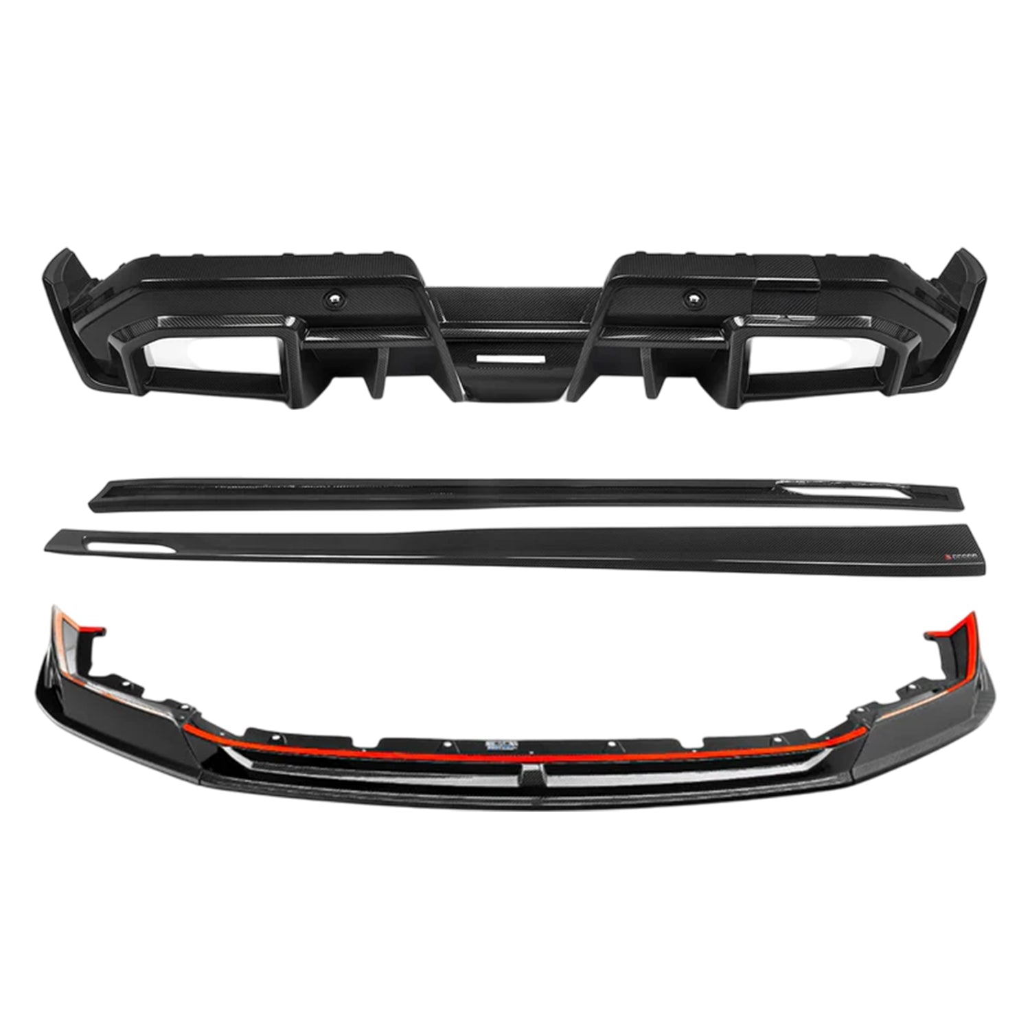 MHC LDN x SooQoo BMW G90 & G99 M5 Carbon Fibre Lower Body Kit – RCW ...